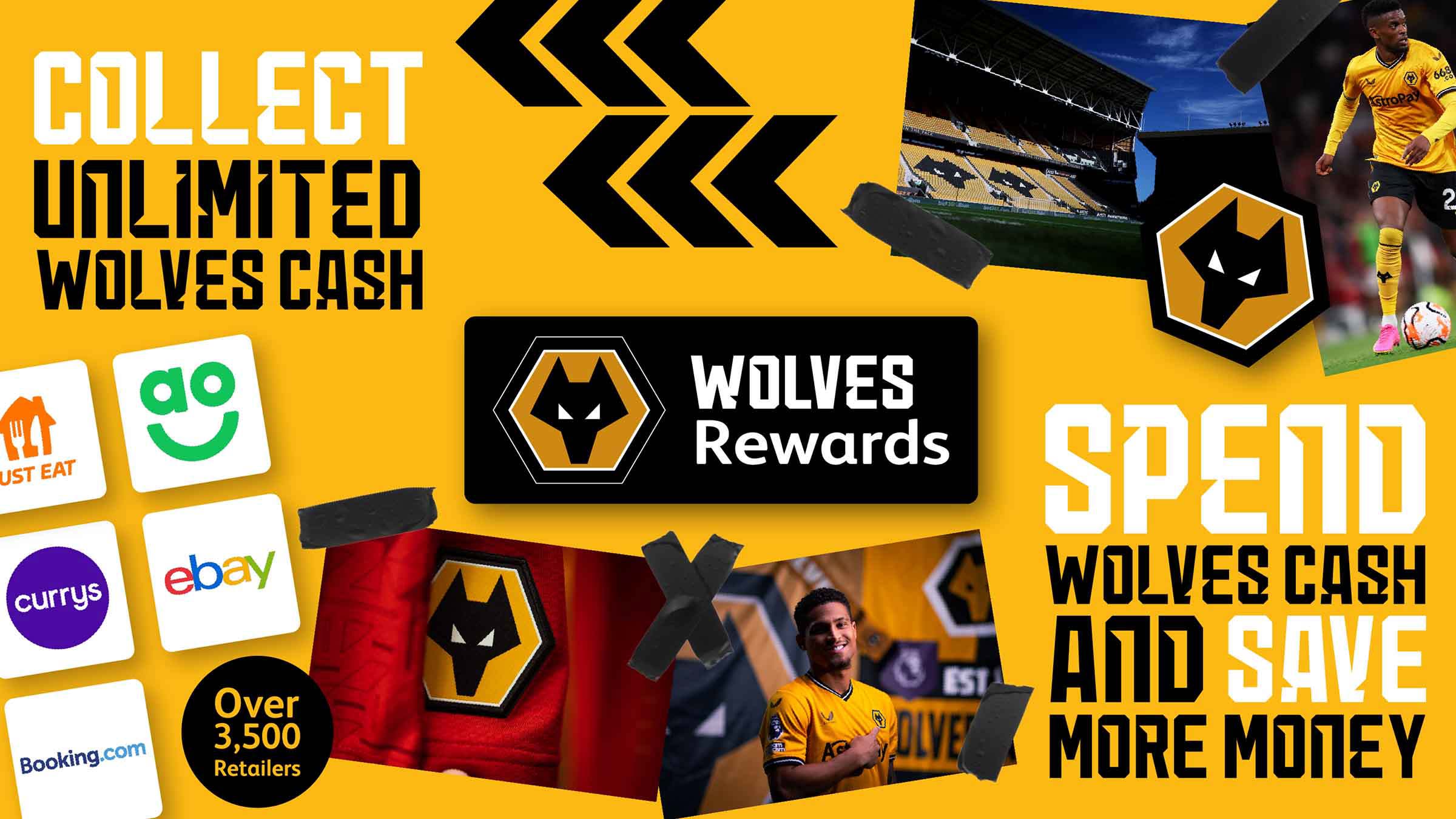 Earn Wolves Cash at thousands of retailers with Wolves Rewards | Club | News | Wolverhampton ...