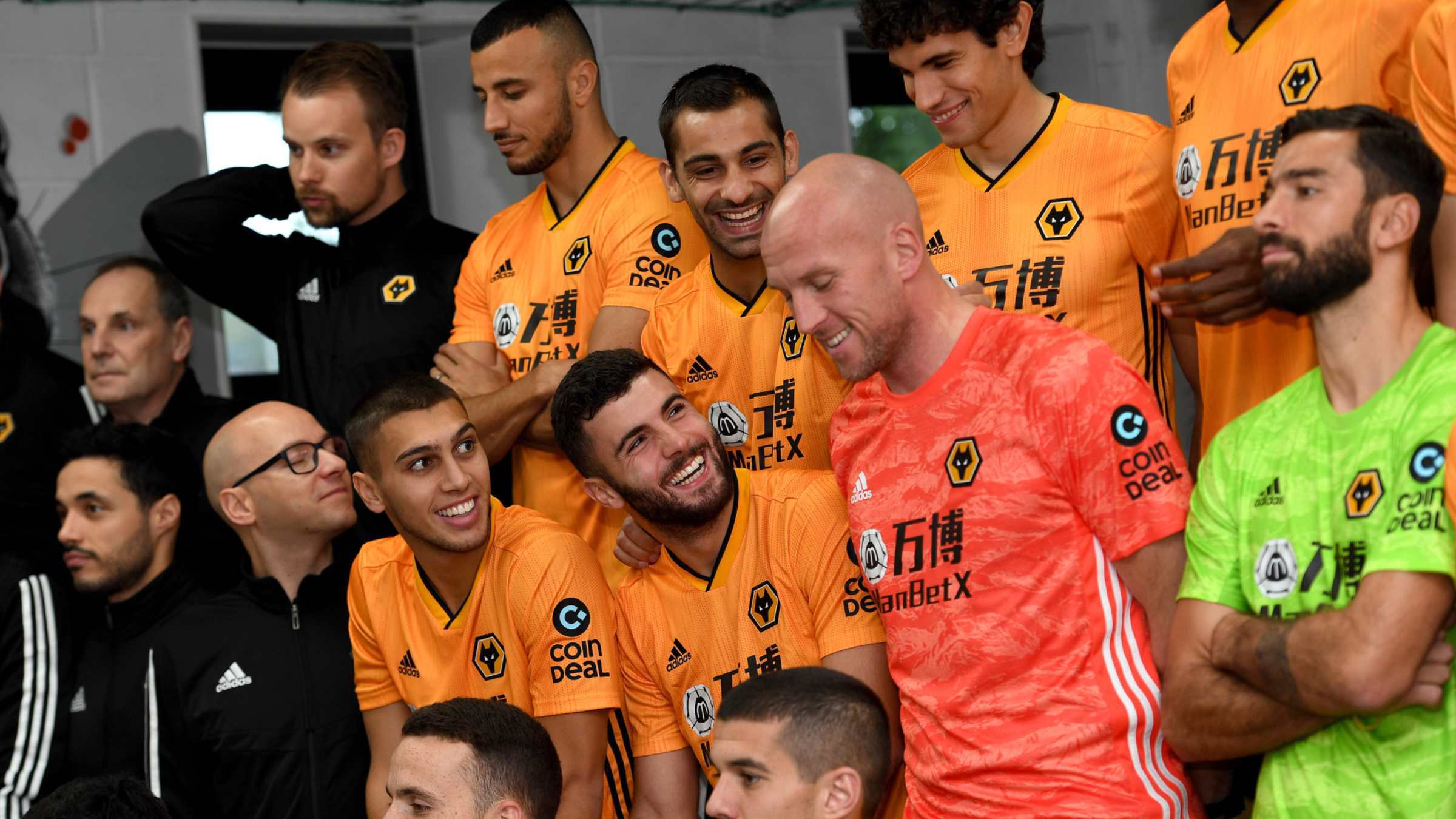 Behind the scenes at the team photo | Club | News | Wolverhampton ...