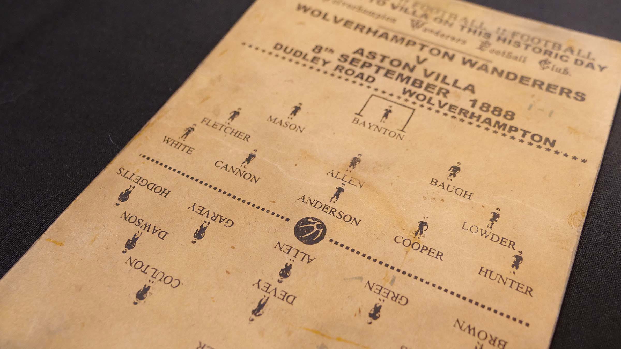 Inside The Museum | First Match Programme | Features | News ...