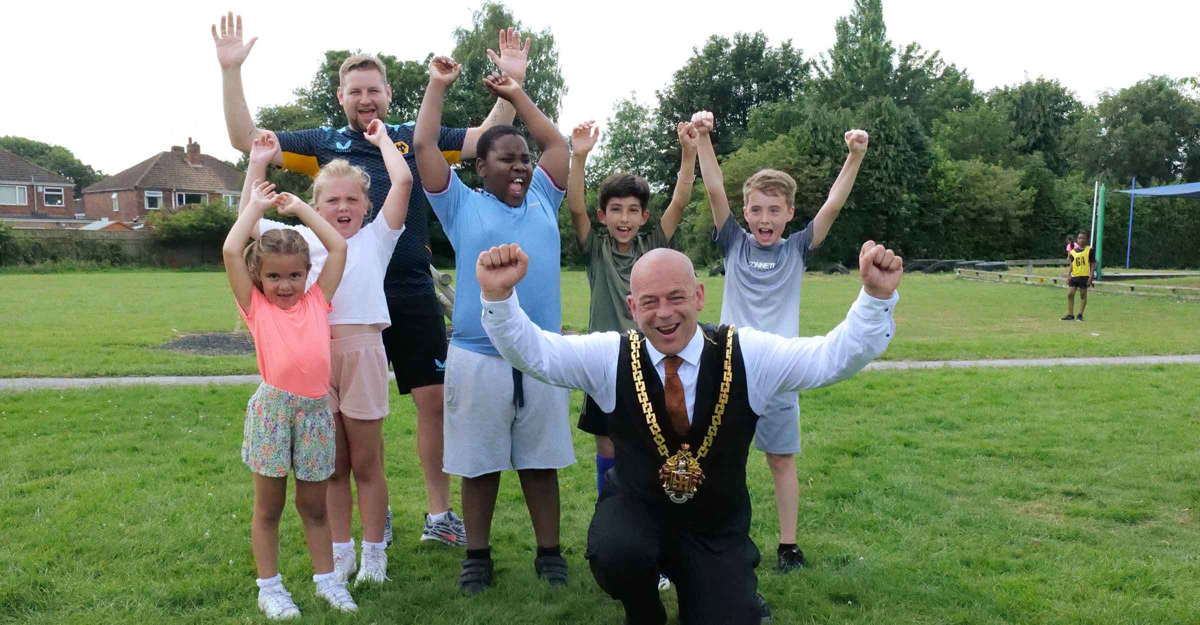 Wolves Foundation gets support of Wolverhampton's Mayor | Foundation ...