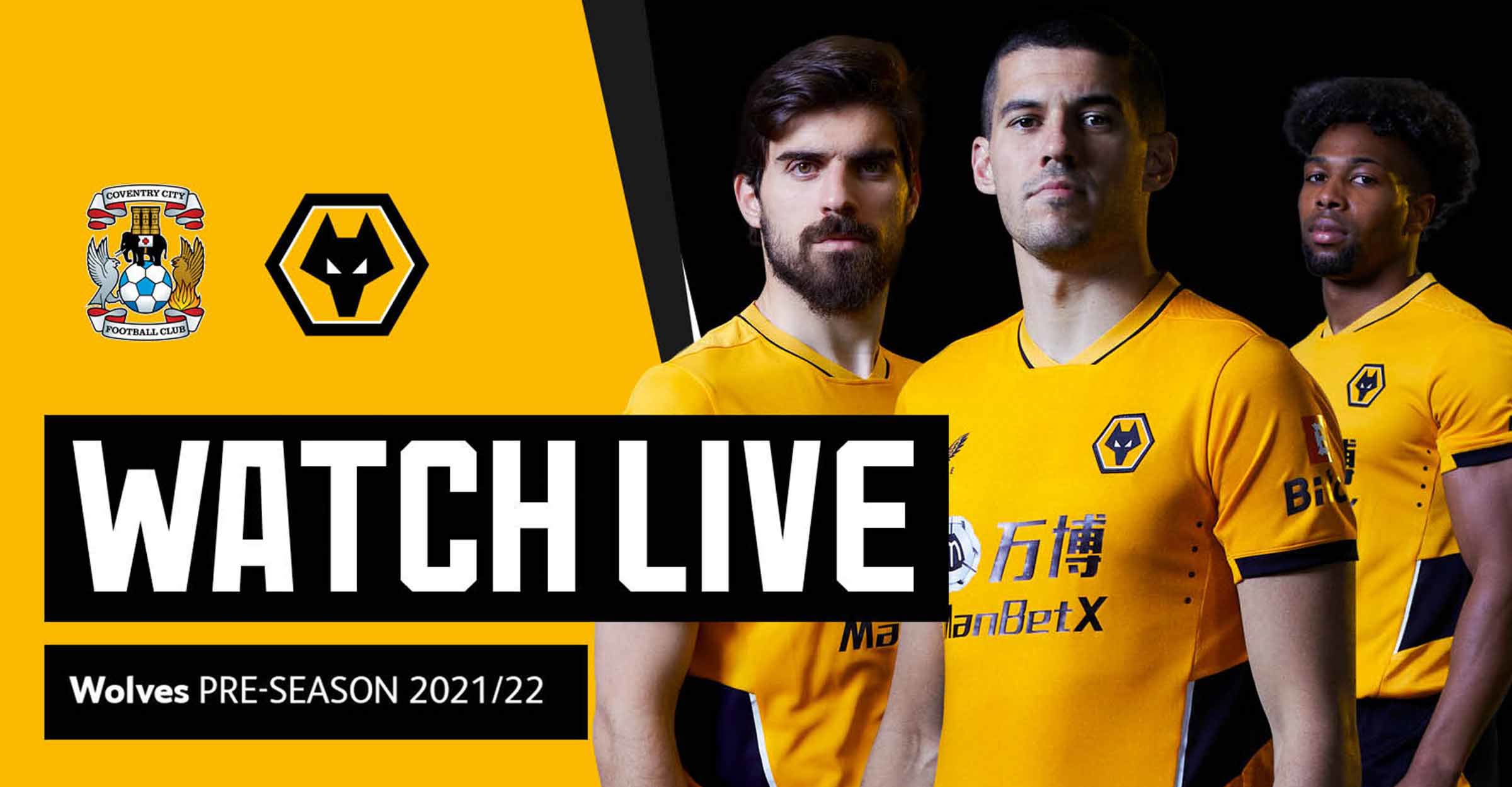Watch Wolves vs Coventry City LIVE | Club | News | Wolverhampton ...