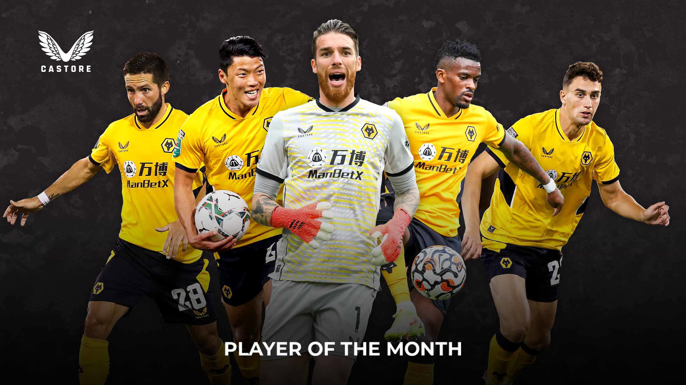 Vote | Castore Player of the Month – September 2021 | Men's First-Team ...