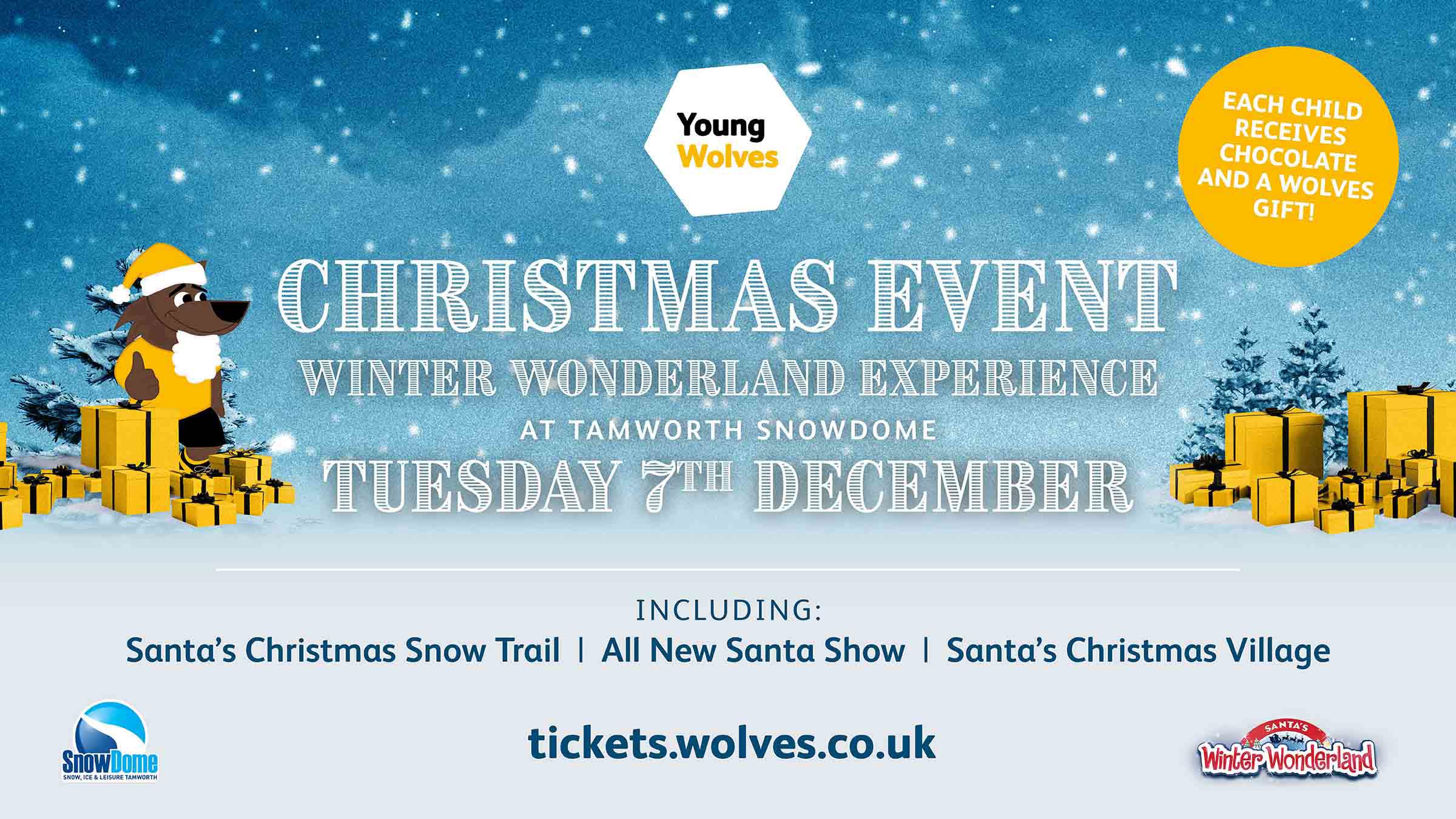 Young Wolves Christmas Event tickets now on sale | Junior Fans | News ...
