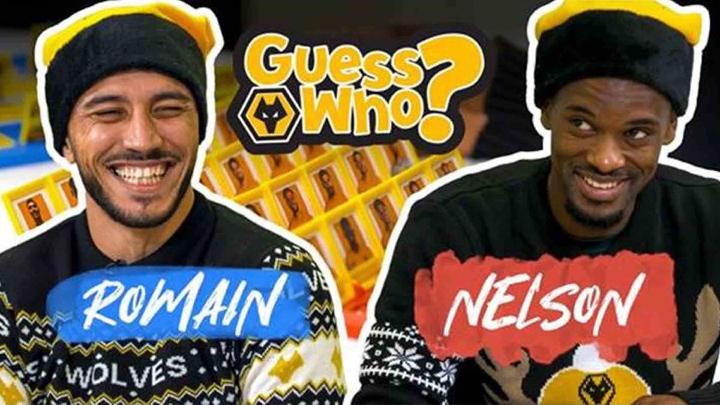 Saiss and Semedo go head-to-head in festive Wolves Guess Who ...