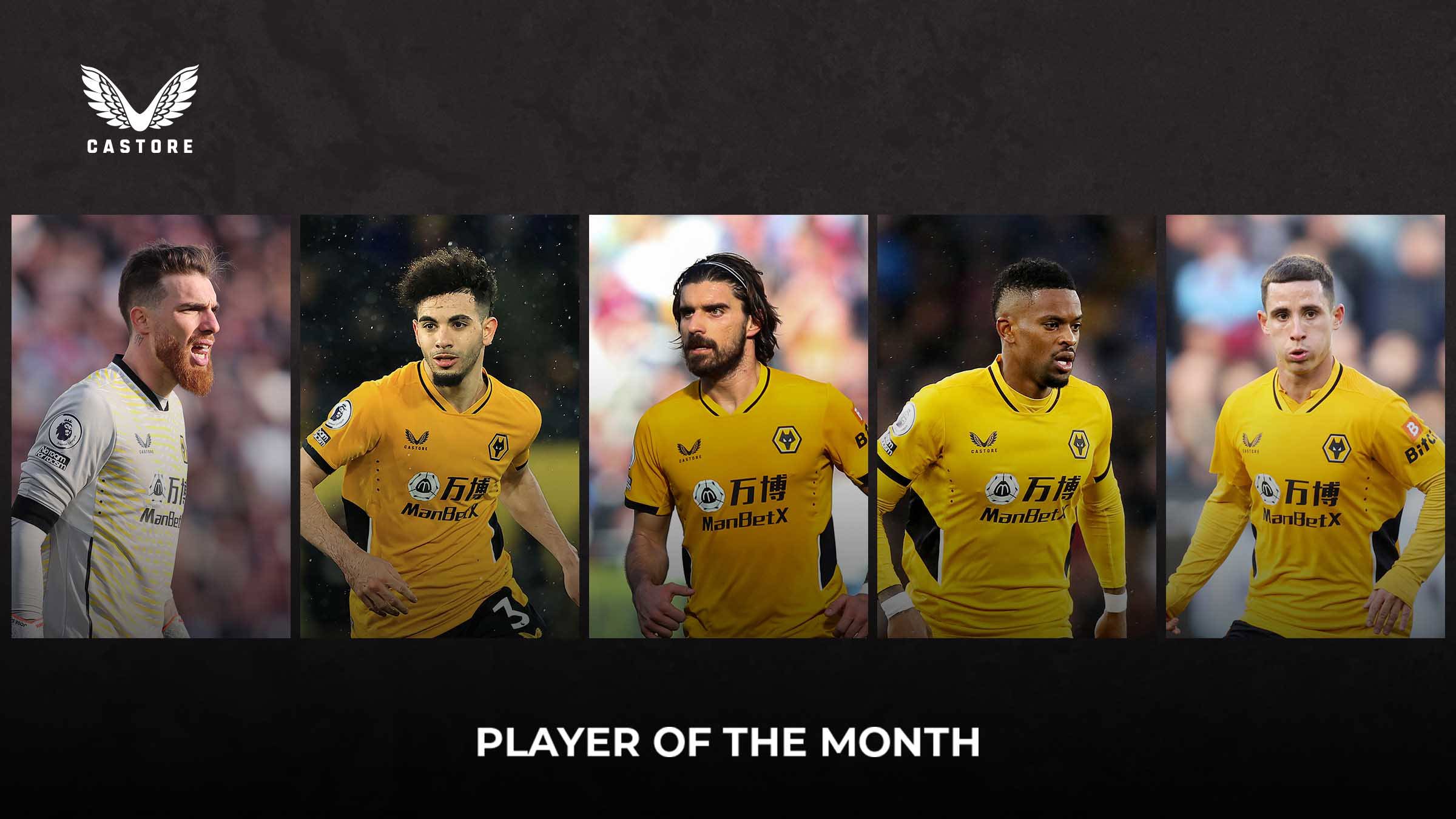 Vote | February Castore Player of the Month | Men's First-Team | News ...