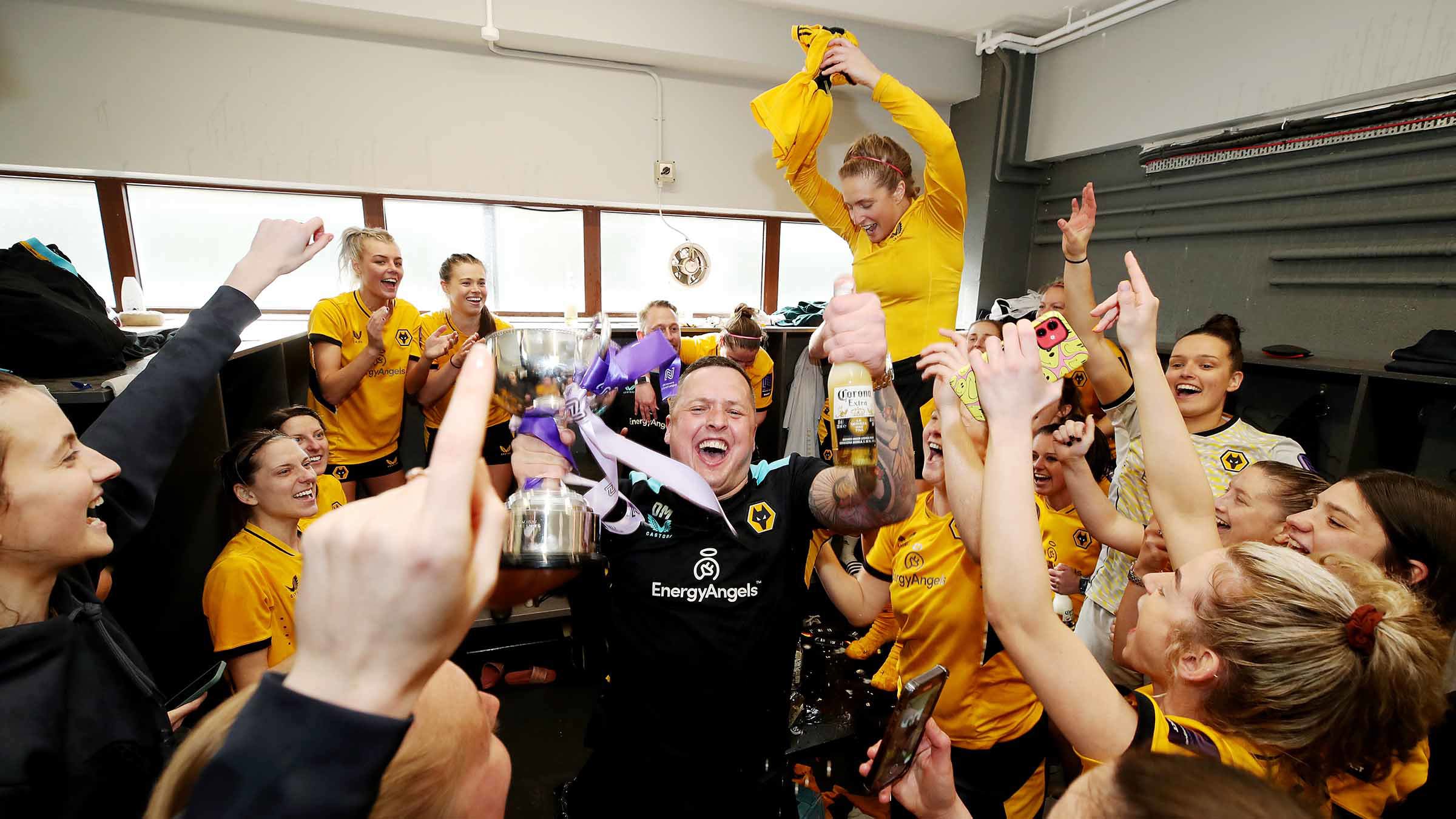 Gallery | Wolves Women celebrate title win | Women's First-Team | News ...