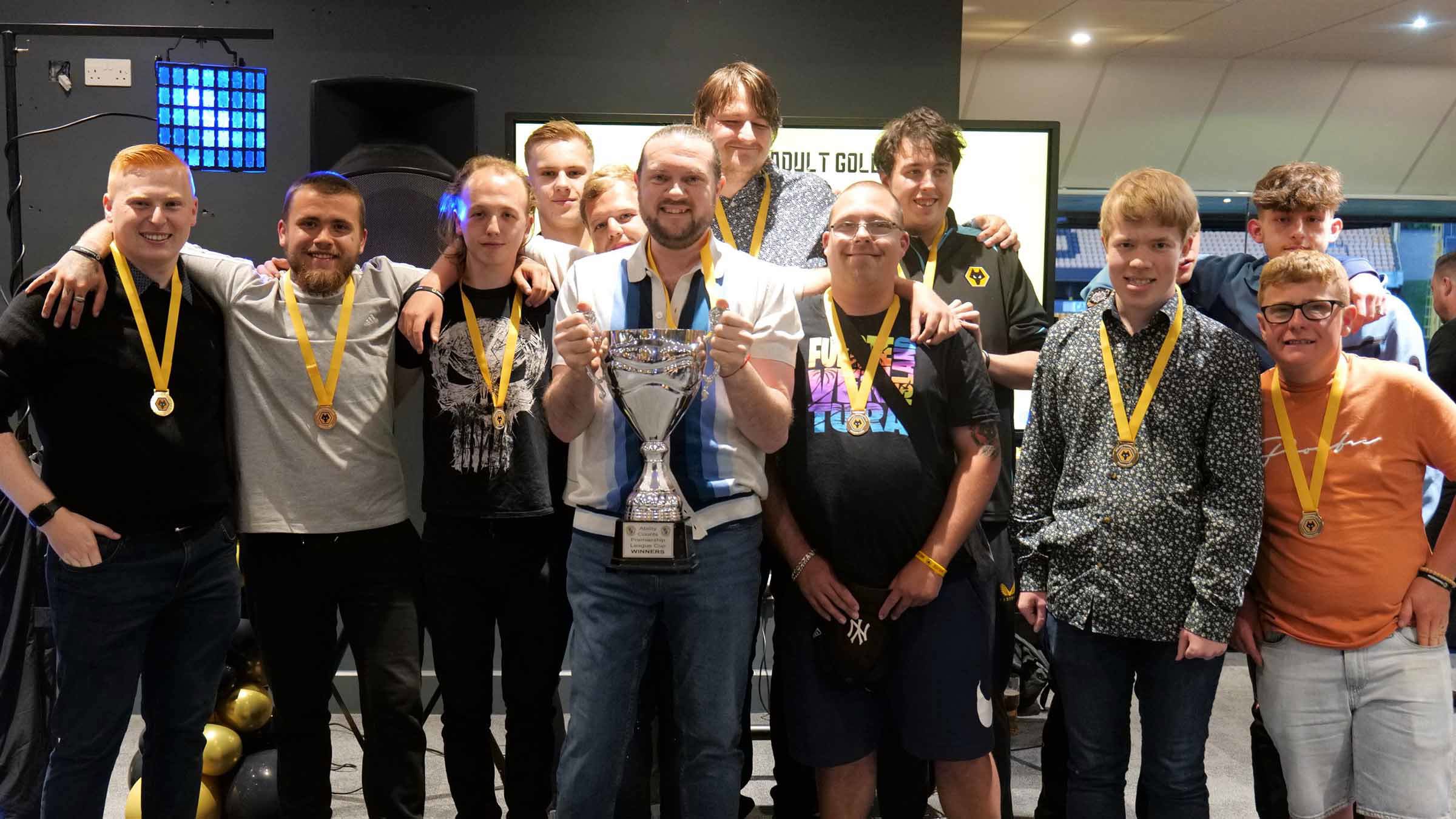 Wolves Disability FC celebrate awards night | Foundation | News ...