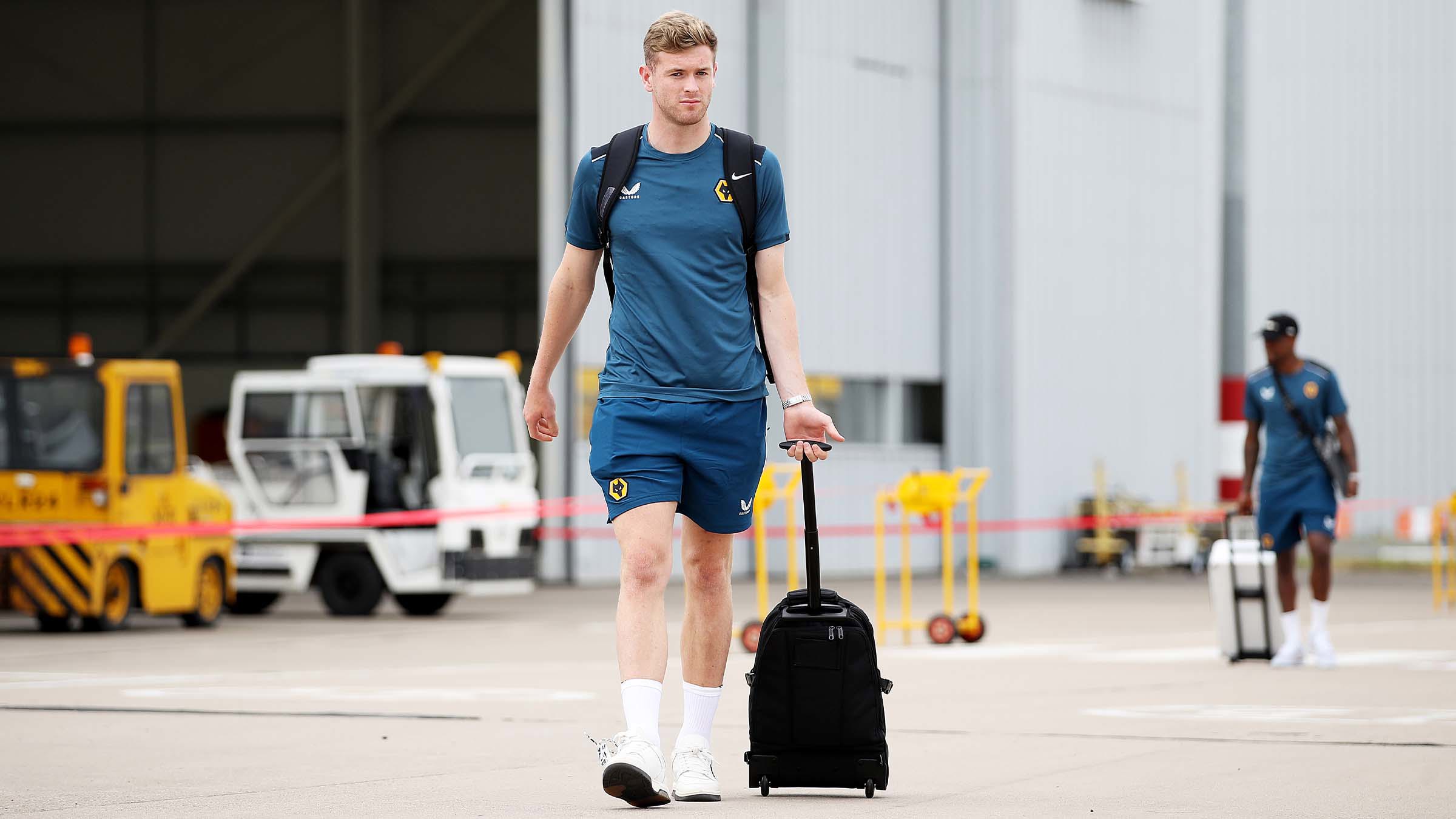 Collins' first day as a Wolves player | Men's First-Team | News ...