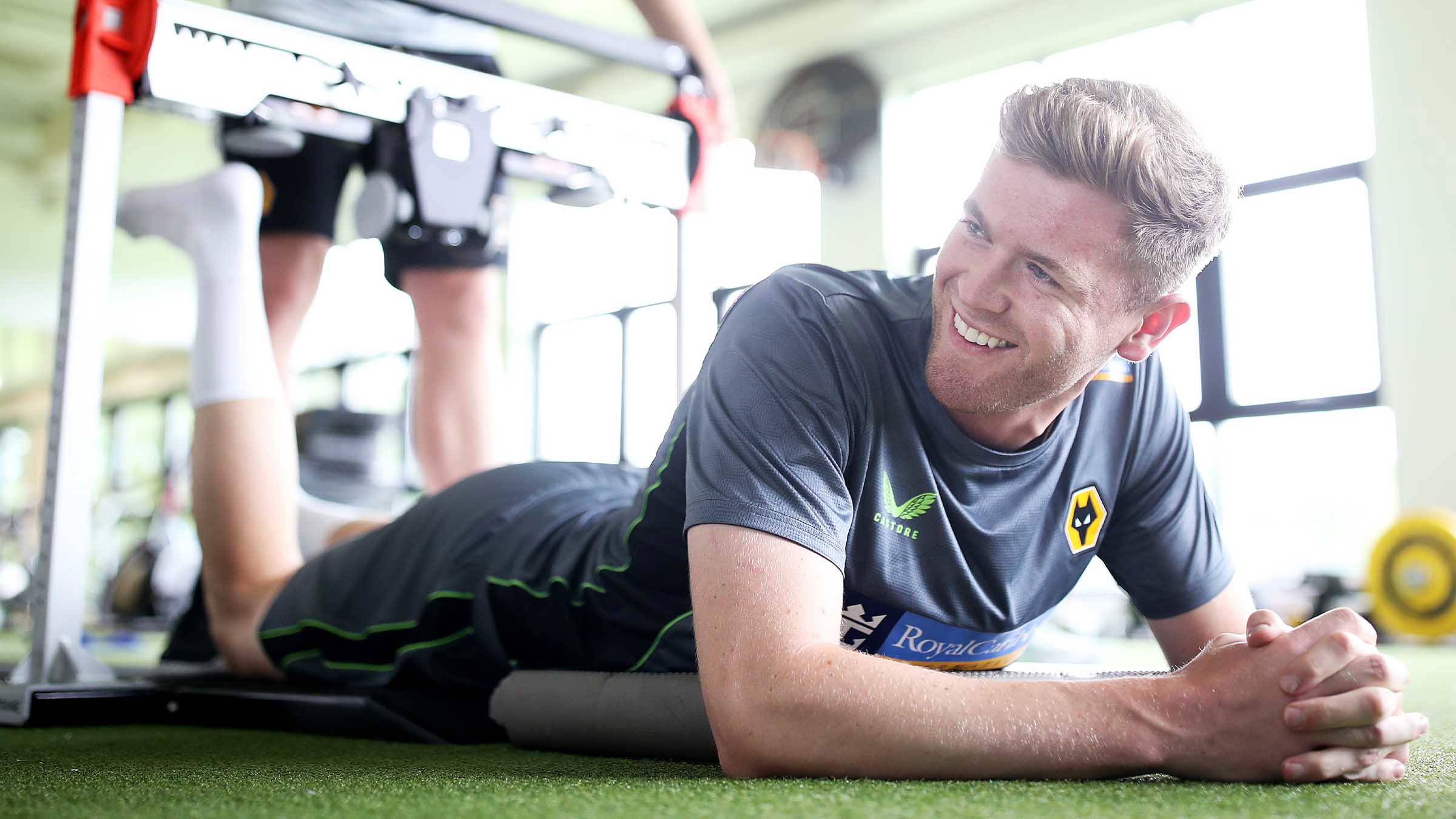 Collins' first day as a Wolves player | Men's First-Team | News ...