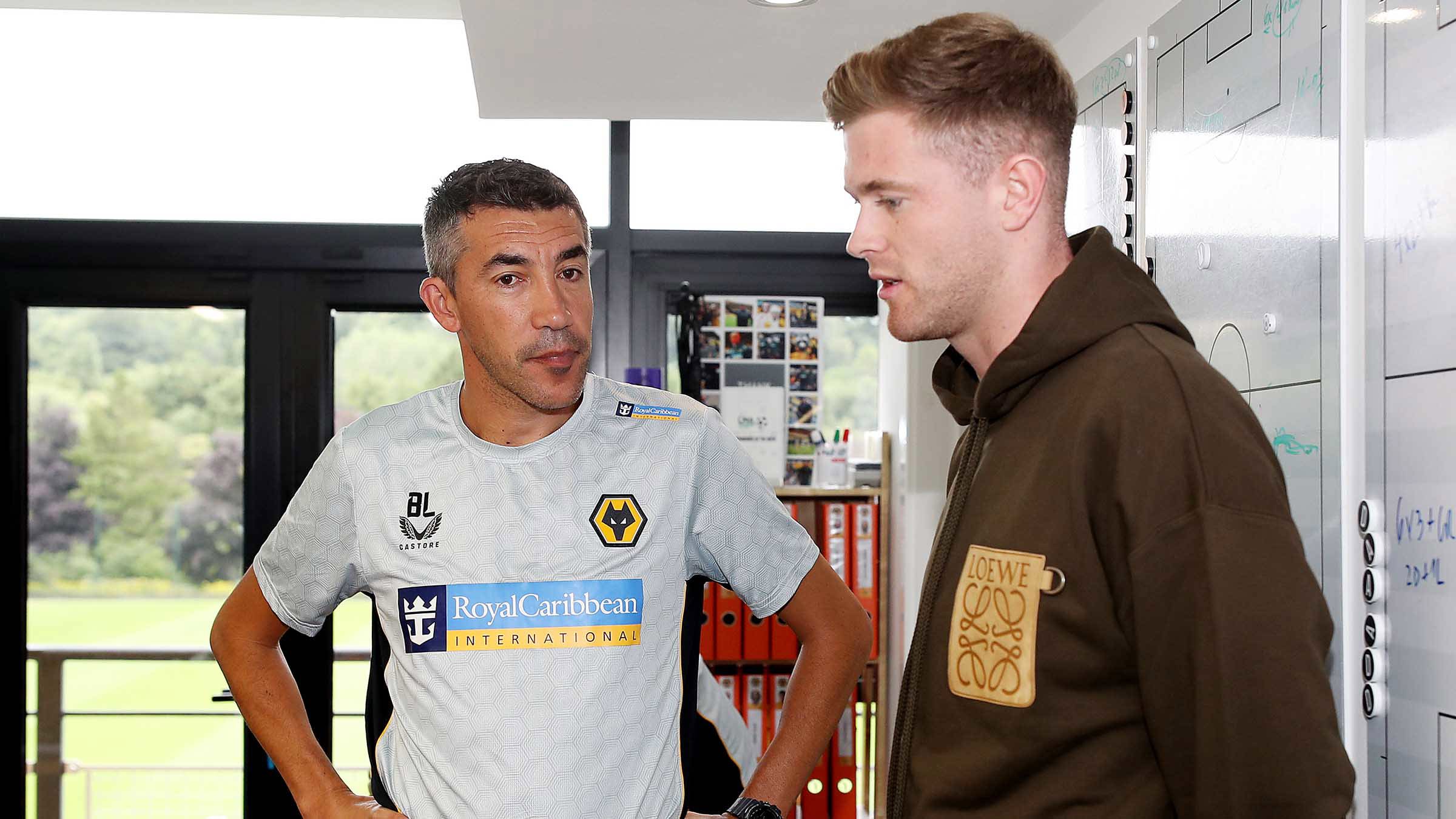 Collins' first day as a Wolves player | Men's First-Team | News ...