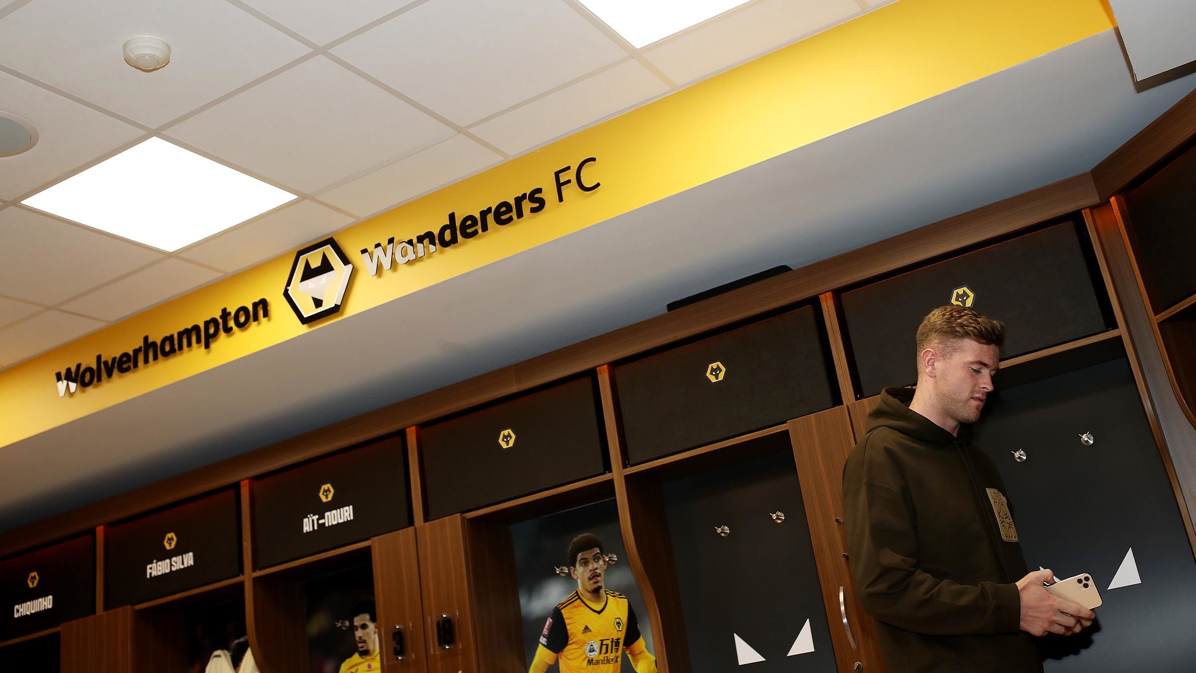 Collins' first day as a Wolves player | Men's First-Team | News ...