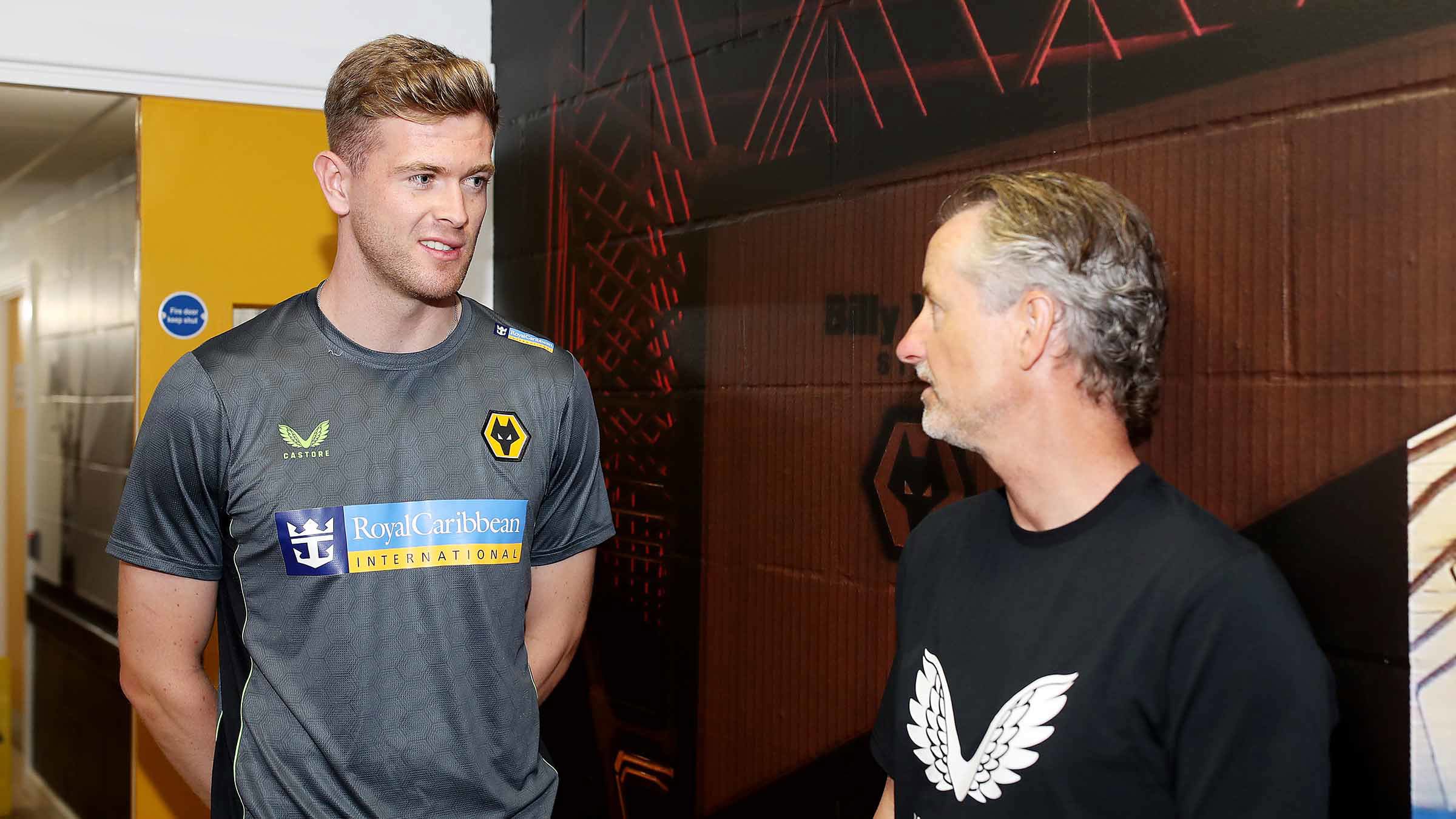 Collins' first day as a Wolves player | Men's First-Team | News ...