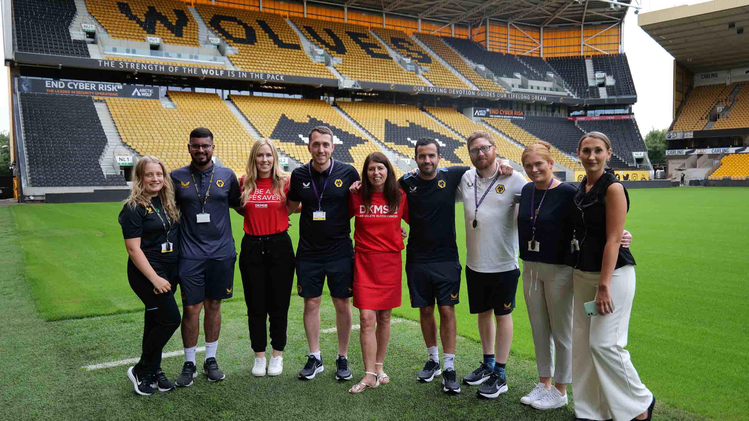 Wolves staff support Izzie’s appeal and join fight against blood cancer ...