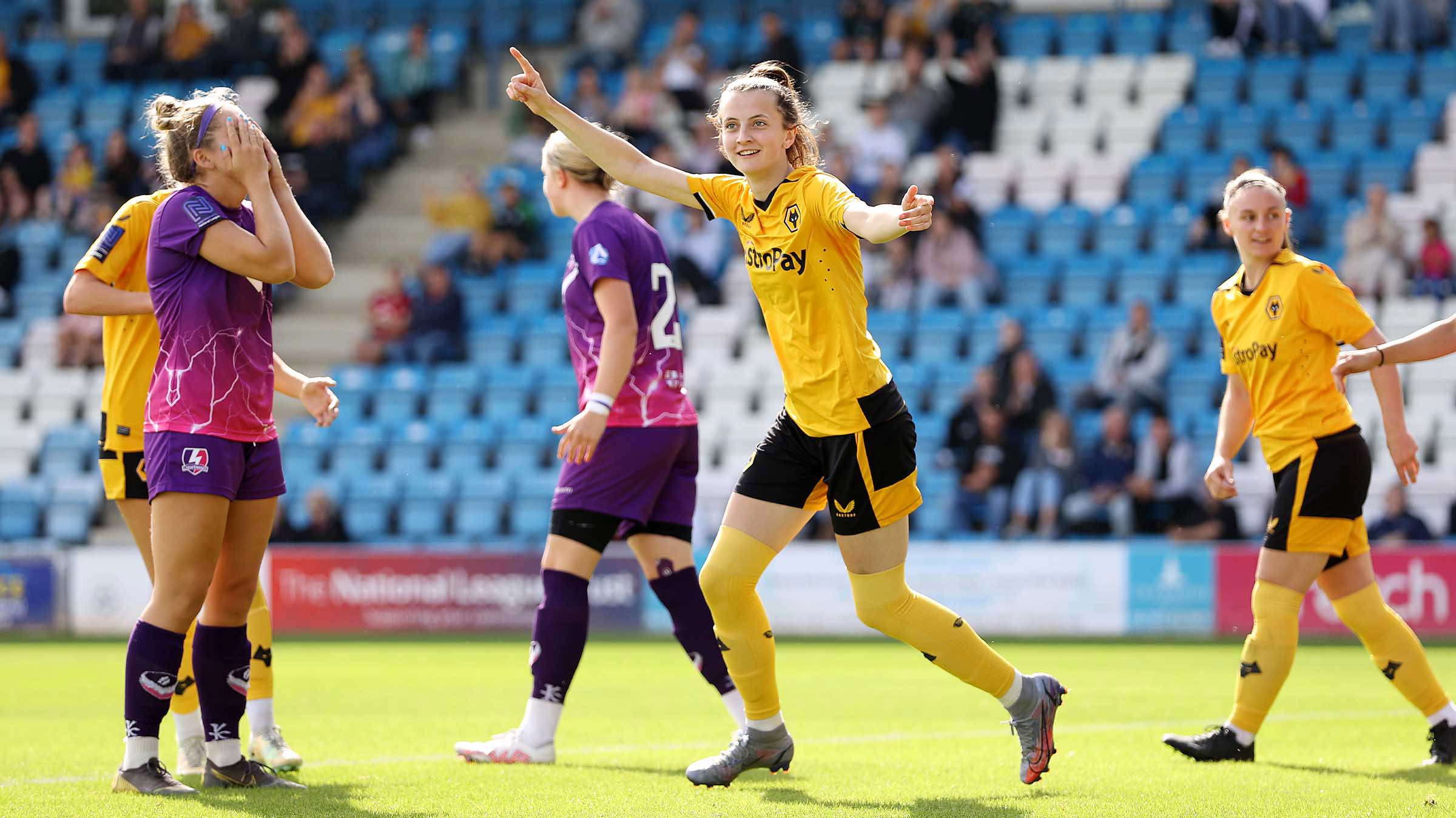 Women's report | Wolves 4-0 Loughborough | Women's First-Team | News ...