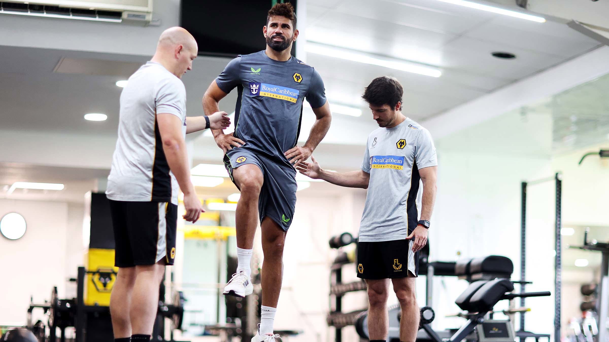 Gallery | Costa checks in | Men's First-Team | News | Wolverhampton ...
