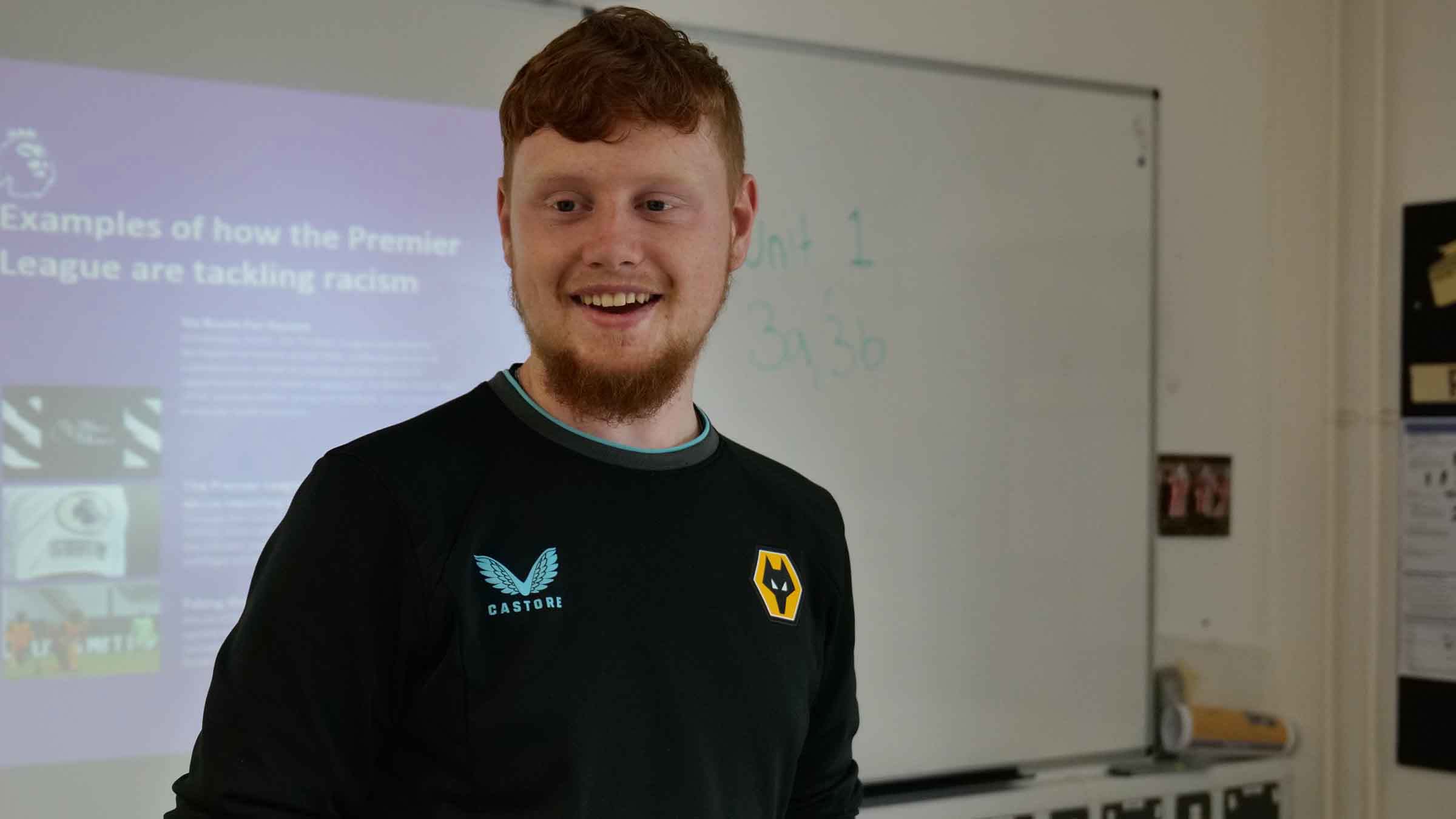 Degree student presented with Wolves Foundation’s Ian Millard Award ...