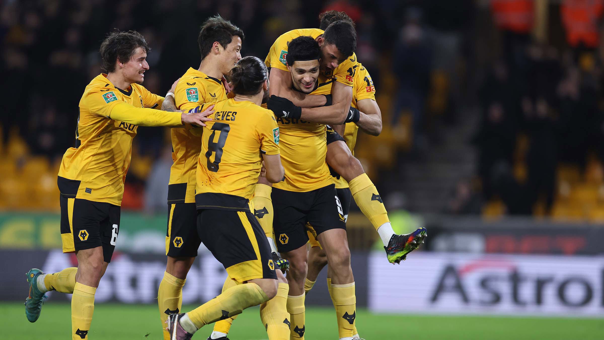 Report | Wolves 2-0 Gillingham | Men's First-Team | News ...