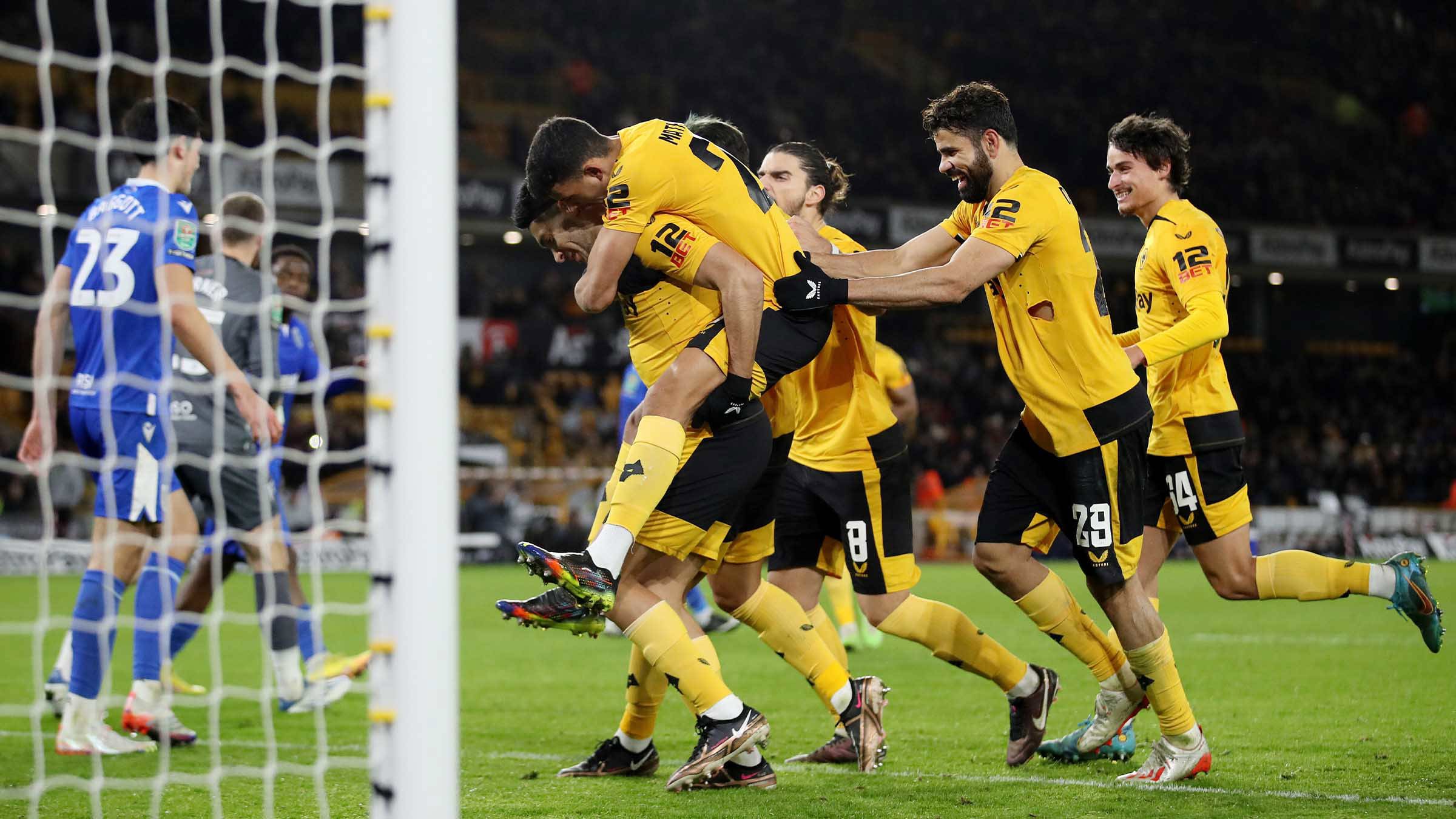 Gallery | Wolves 2-0 Gillingham | Men's First-Team | News ...