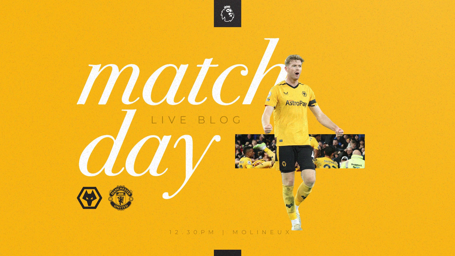 Matchday Blog | Wolves vs Man United | Men's First-Team | News ...