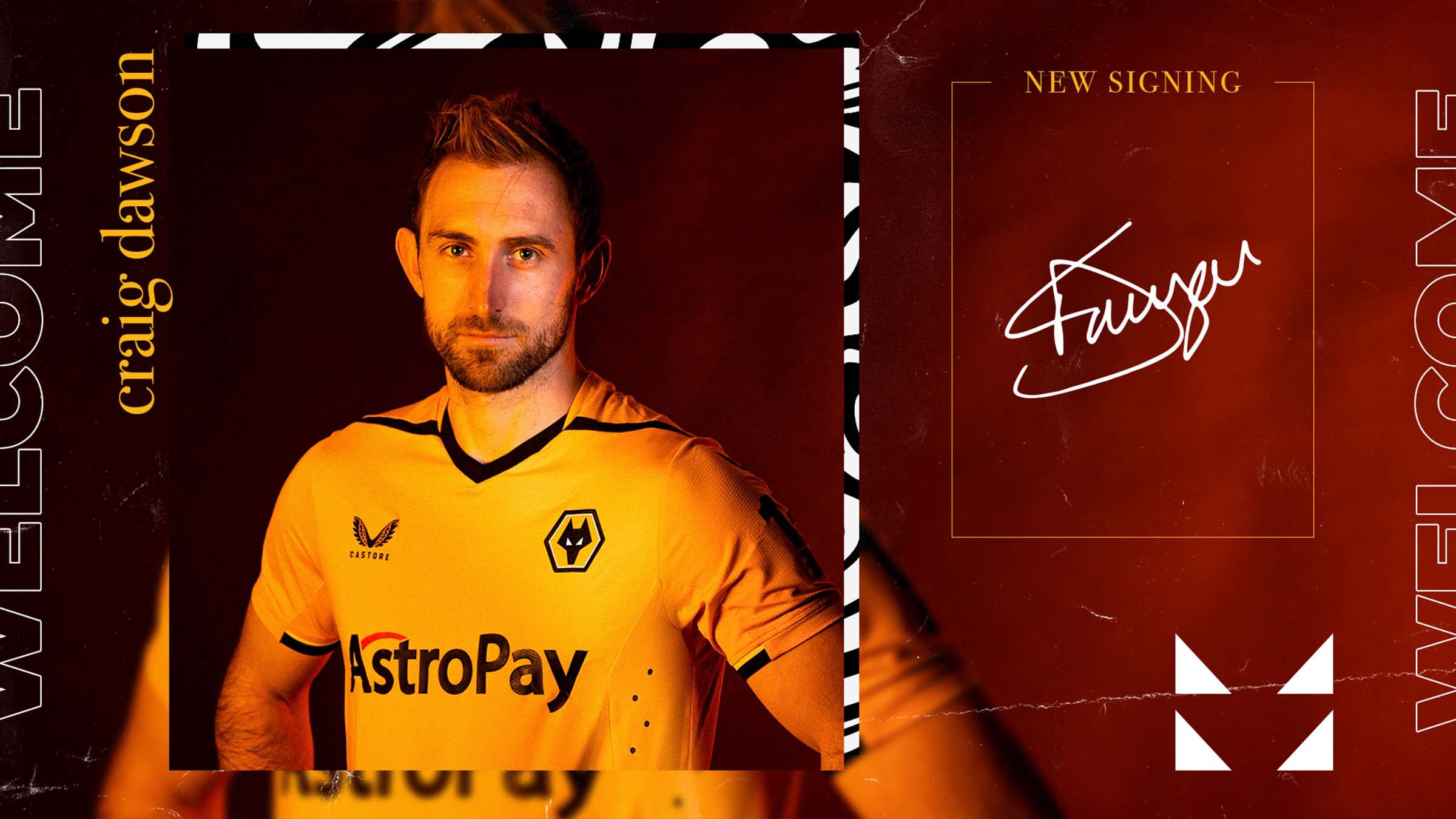Dawson completes Wolves move | Men's First-Team | News | Wolverhampton ...