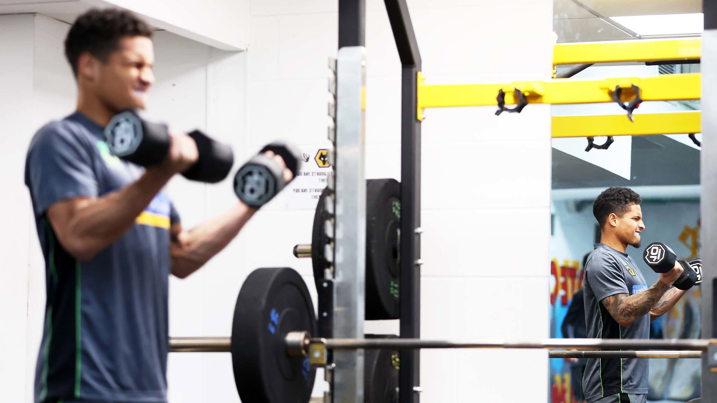 Gallery | All smiles in the gym | Men's First-Team | News ...