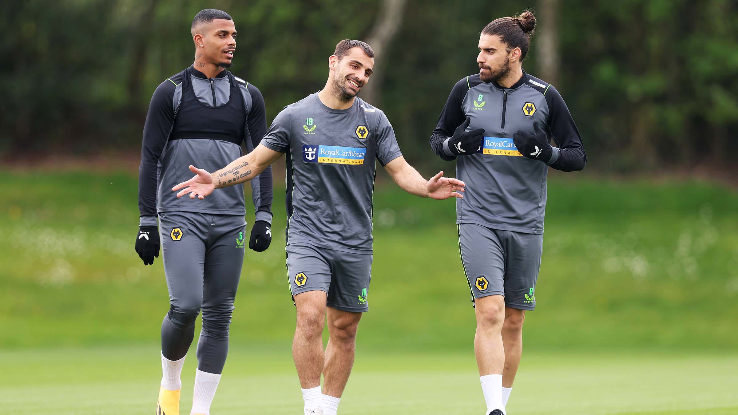 Gallery | Chiquinho back training with the group | Men's First-Team ...