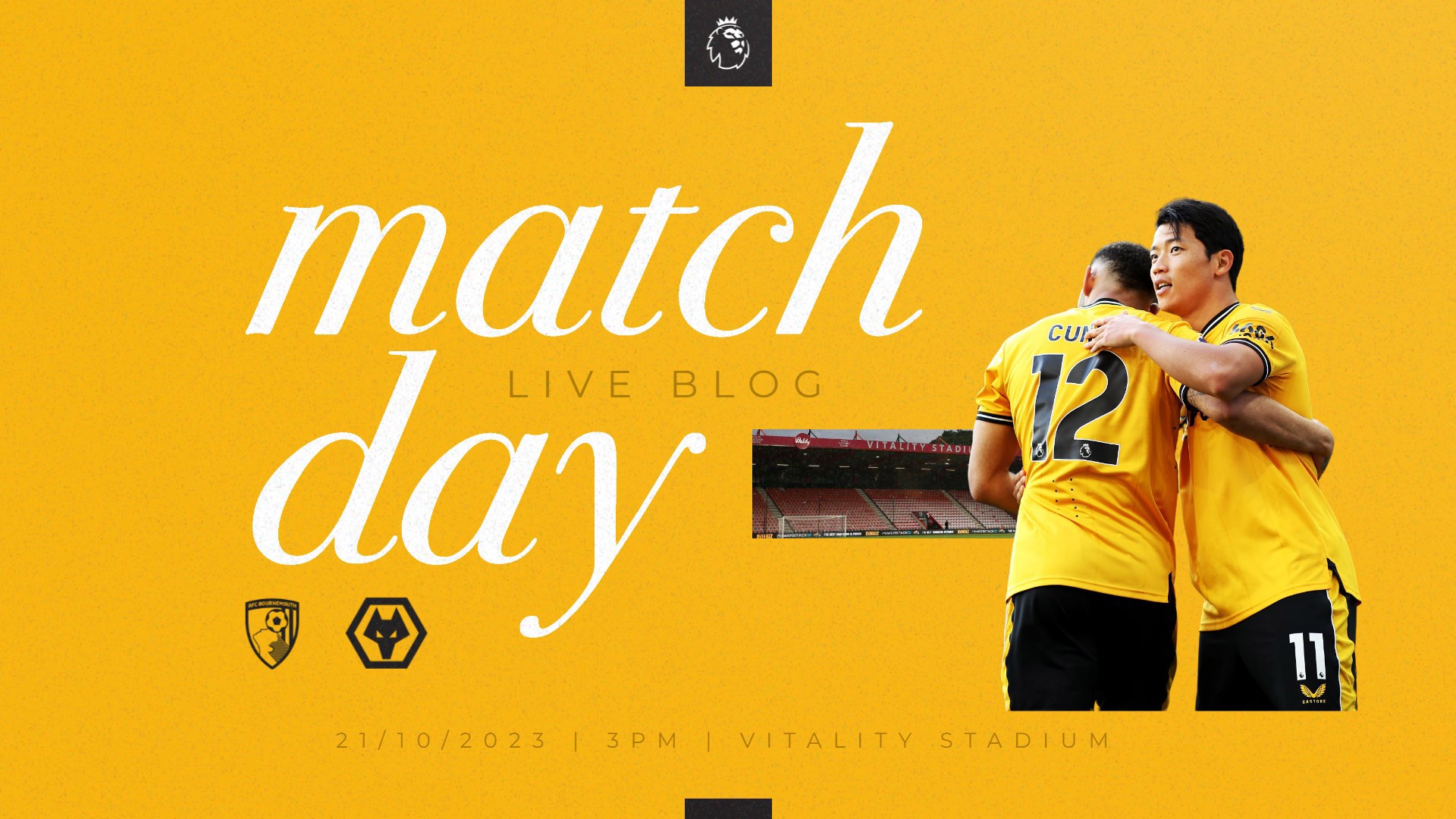 Matchday Blog | Bournemouth vs Wolves | Men's First-Team | News ...