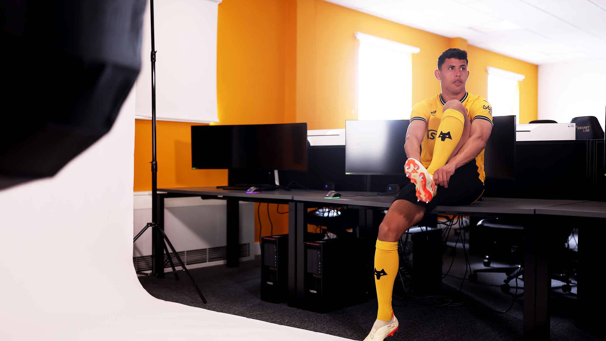 Gallery | Behind the scenes of the home kit launch | Club | News ...