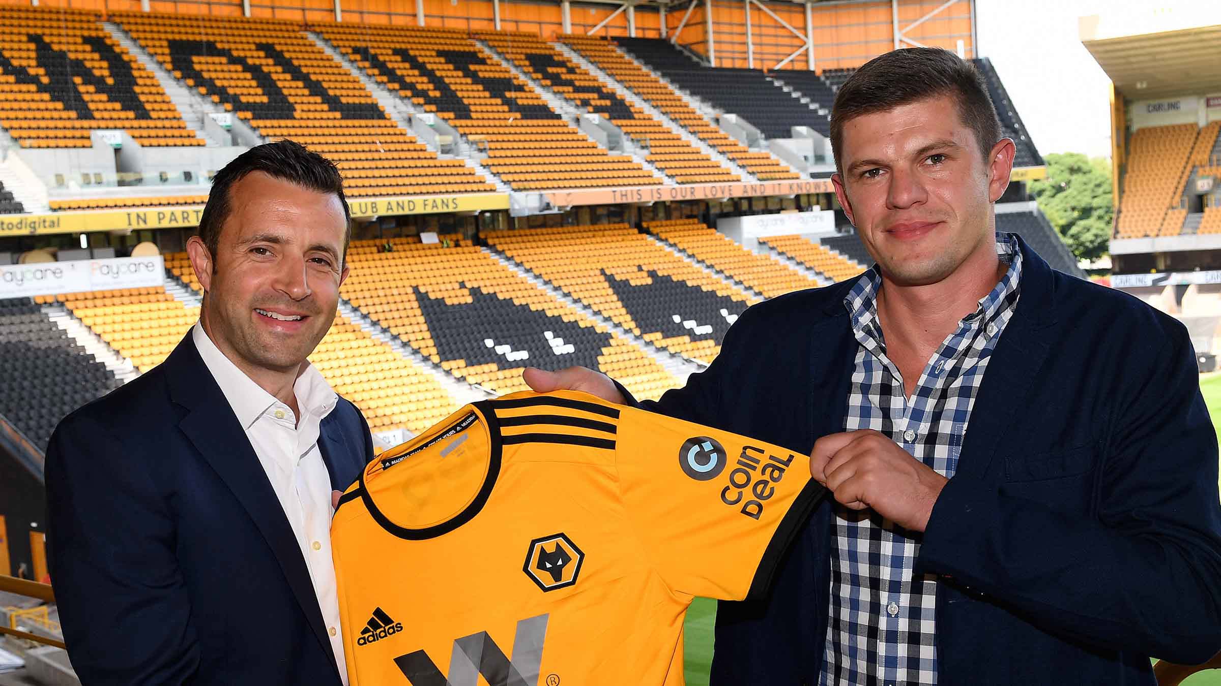 Wolves Unveil CoinDeal As Shirt Sleeve Sponsor | Club | News ...