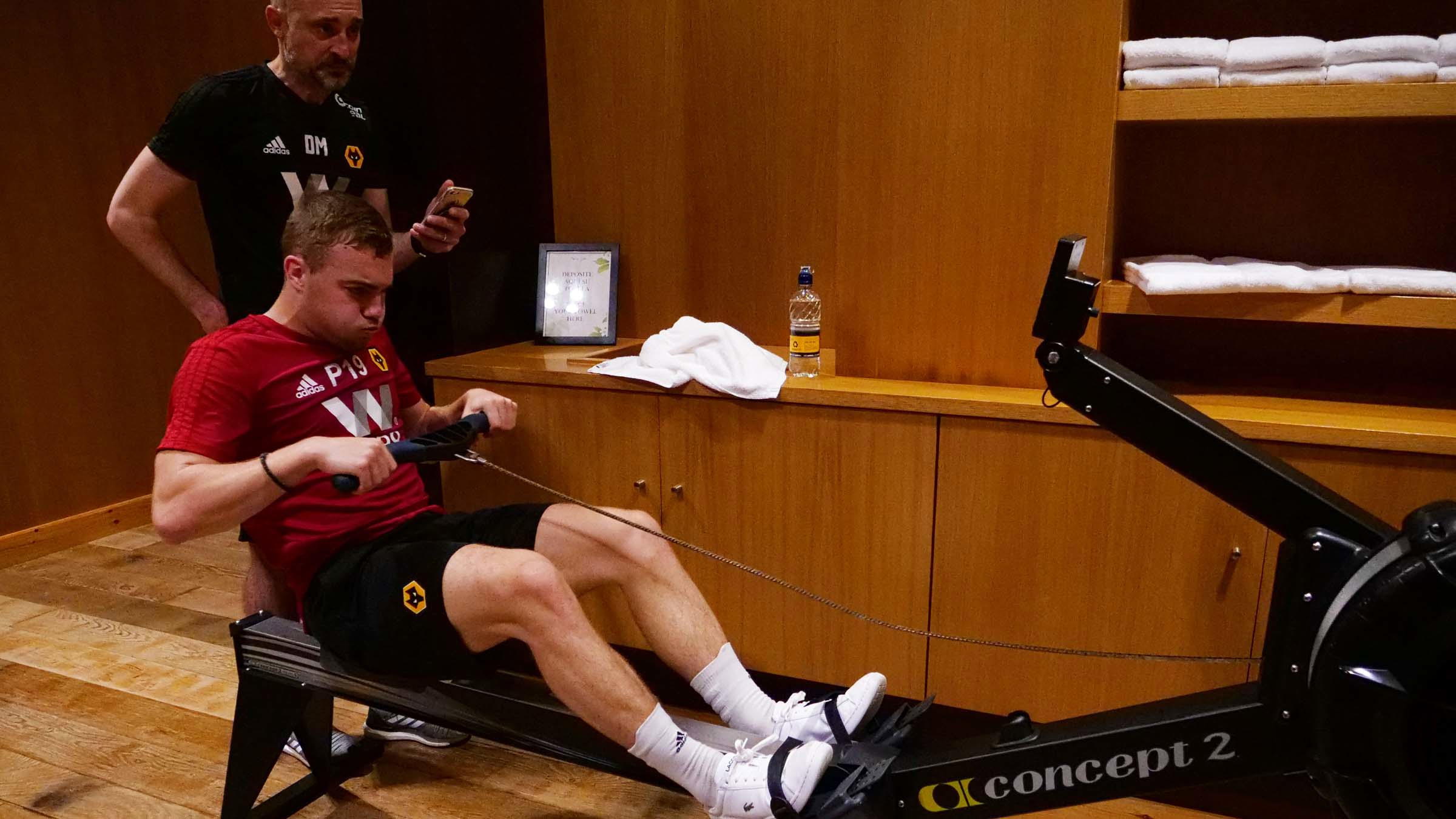 Jumilla gym work | Gallery | Under-21 | News | Wolverhampton Wanderers FC