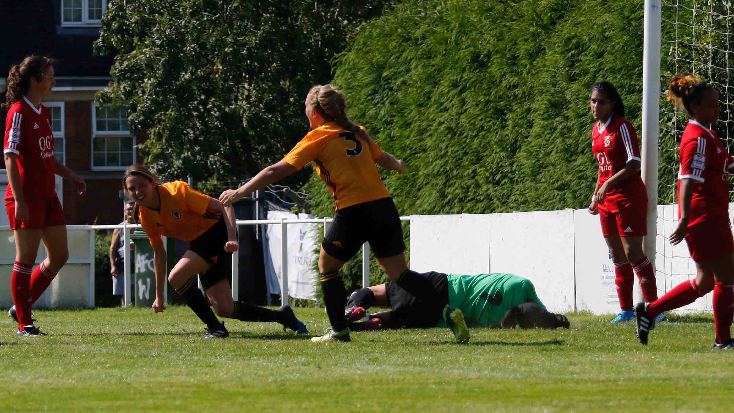 Cross hat-trick puts Wolves through | Women's First-Team | News ...
