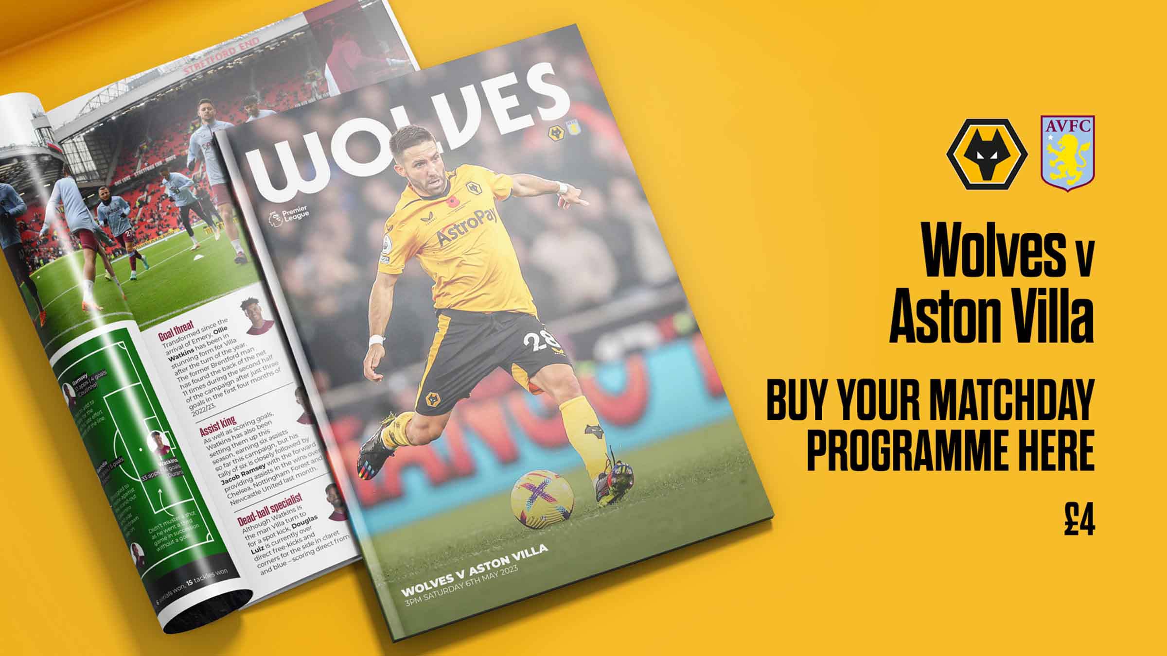 Matchday Guide | Wolves vs Aston Villa | Club | News | Wolverhampton ...