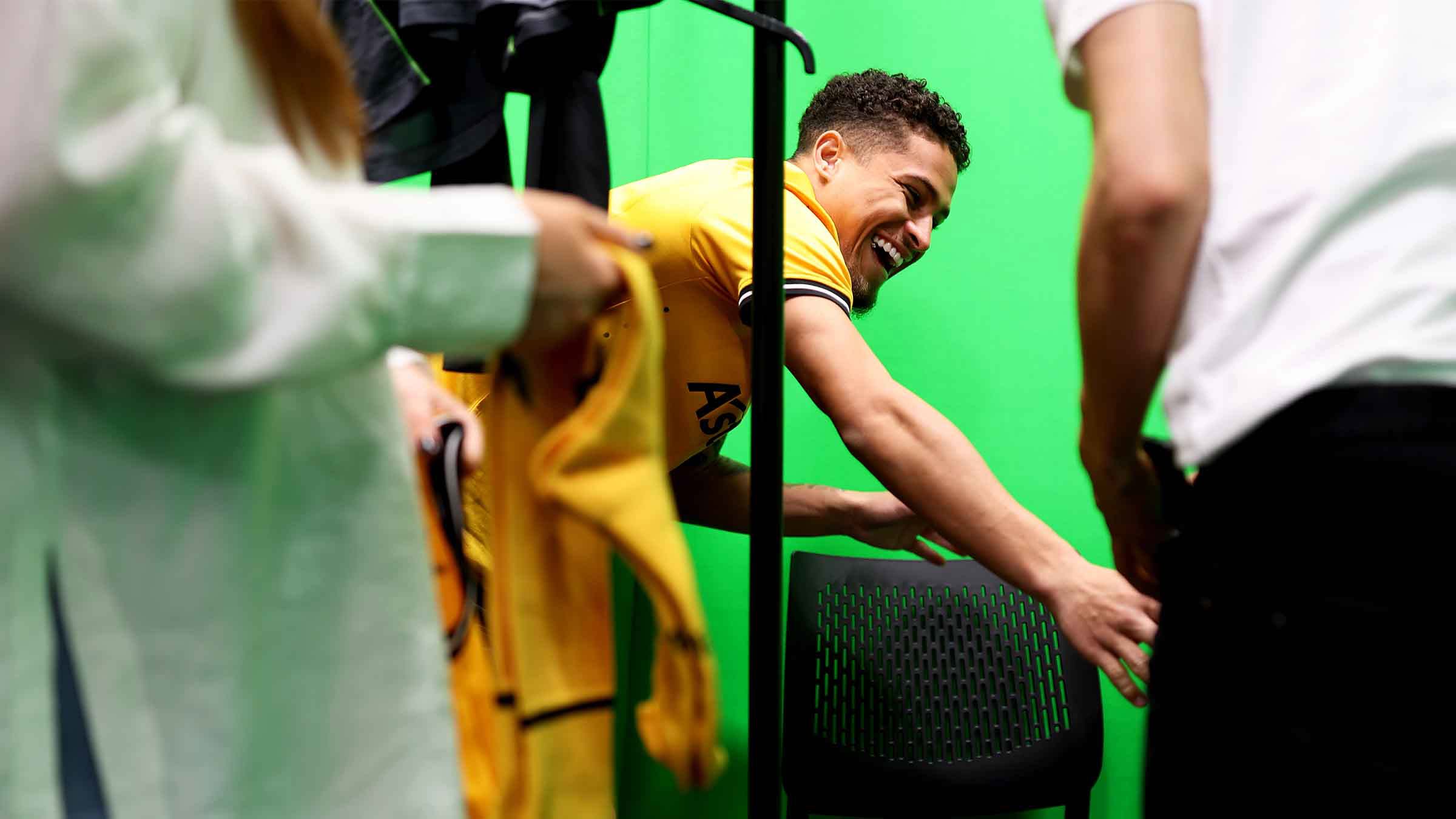 Gallery | Behind the scenes of the home kit launch | Club | News ...