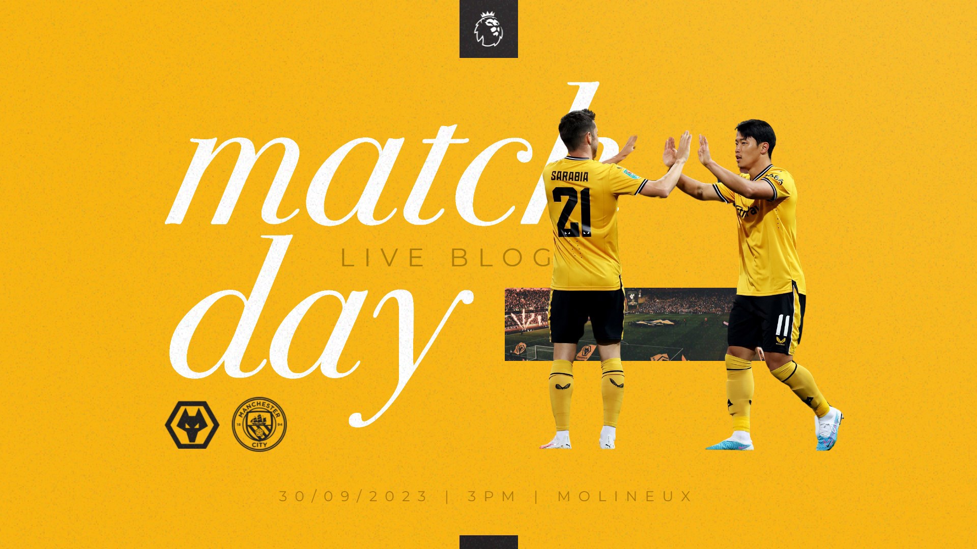 Matchday Blog | Wolves vs Man City | Men's First-Team | News ...