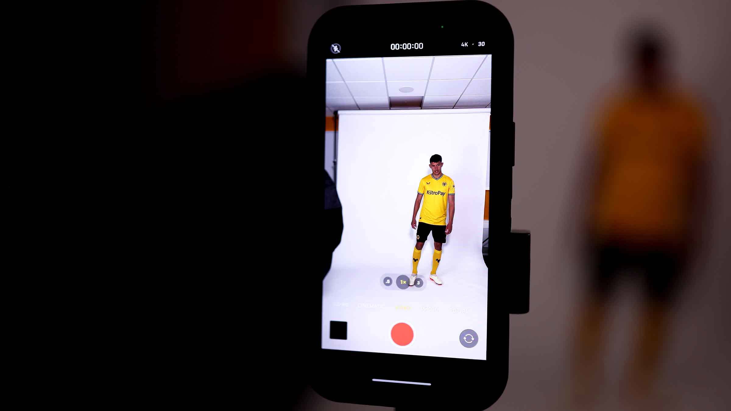 Gallery | Behind the scenes of the home kit launch | Club | News ...